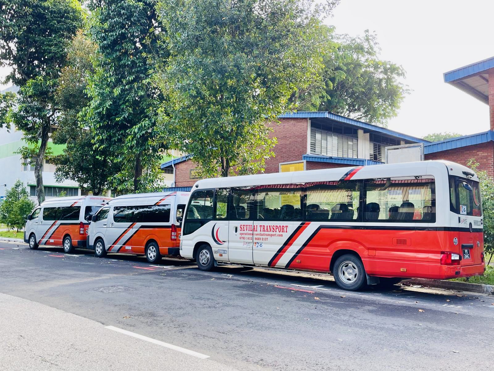 Sevilai's Fleet | Corporate, Event & Group Bus Hire in Singapore